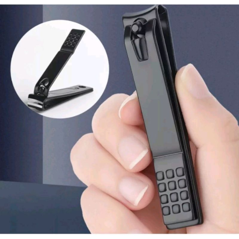 Jual Gunting Kuku Hitam Jumbo & Sedang Stainless | Shopee Indonesia