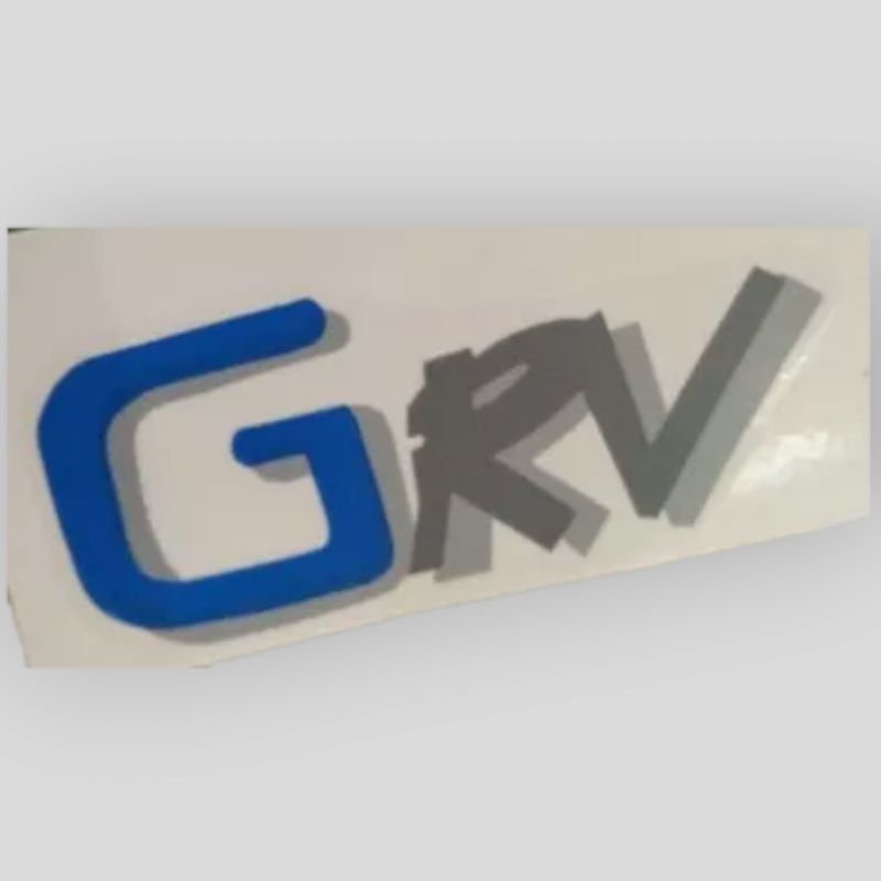 Jual Sticker tulisan GRV mobil suzuki carry 1.0 g realvan grv | Shopee ...