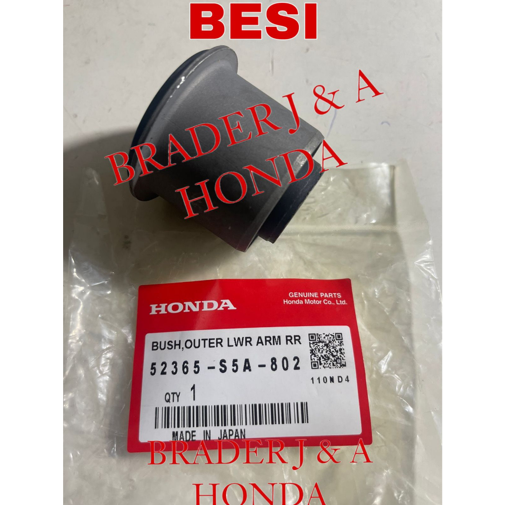 Jual BUSING BUSHING BUSH BOS KNUCKLE LOWER ARM BELAKANG STREAM CIVIC ES ...
