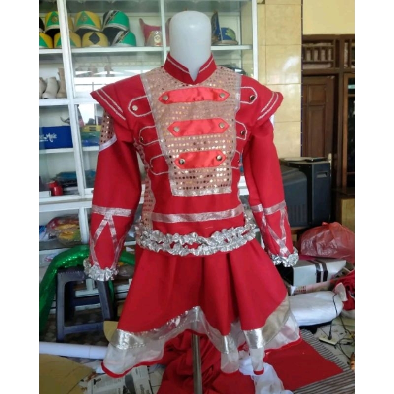 Jual kostum mayor / baju mayoret / baju drumband / drum band | Shopee ...