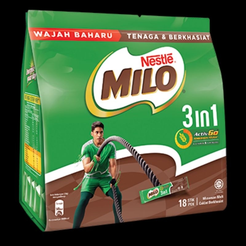 Jual MILO SACHET 3 in 1 MALAYSIA | Shopee Indonesia