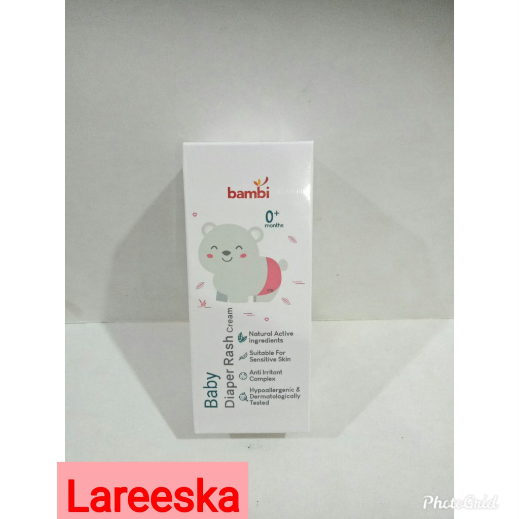 Jual Lareeska Bambi diaper rash cream 50ml | Shopee Indonesia
