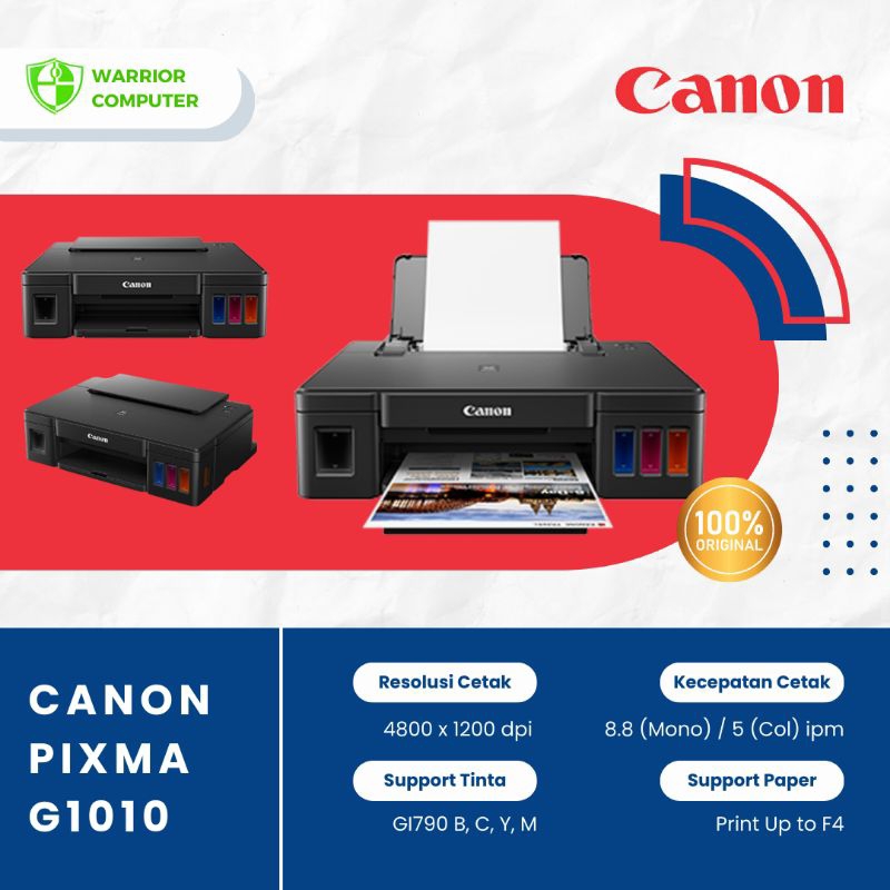 Jual PRINTER CANON PIXMA G1010 || CANON PIXMA || PRINTER CANON | Shopee ...