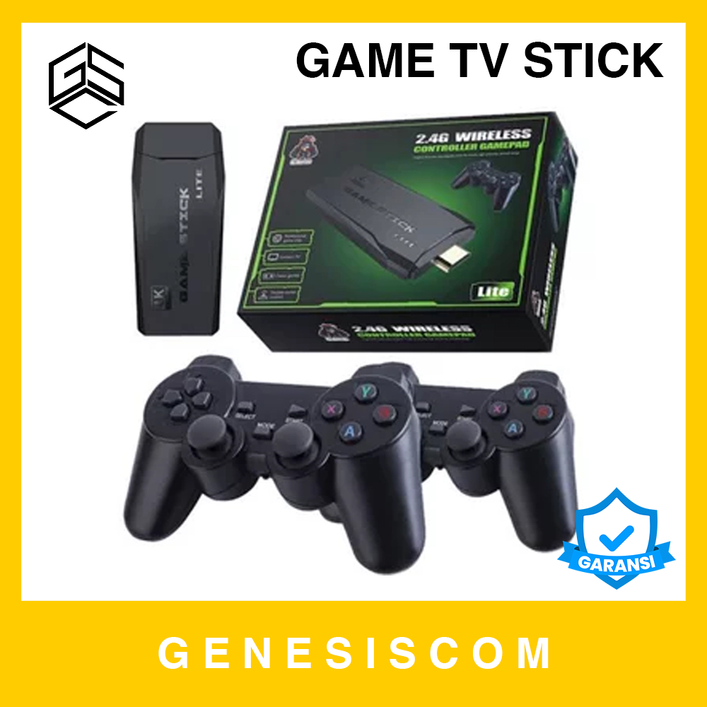 Jual Game TV Stick Box 4K Mini Console Wireless Arcade FREE 2 ...