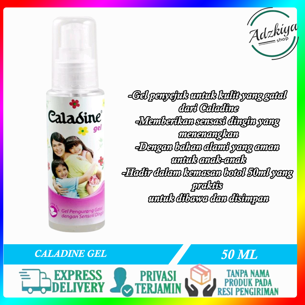 Jual CALADINE GEL ANTI GATAL/CALADINE BUAT GATAL/CALADINE GEL 50ML ...