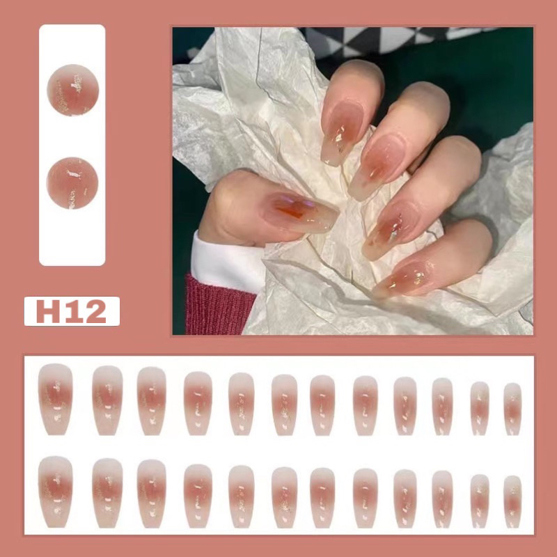 Jual [PART 1] FAKE NAILS 24pcs KUKU PALSU FREE LEM STIKER KUKU PEDICURE ...