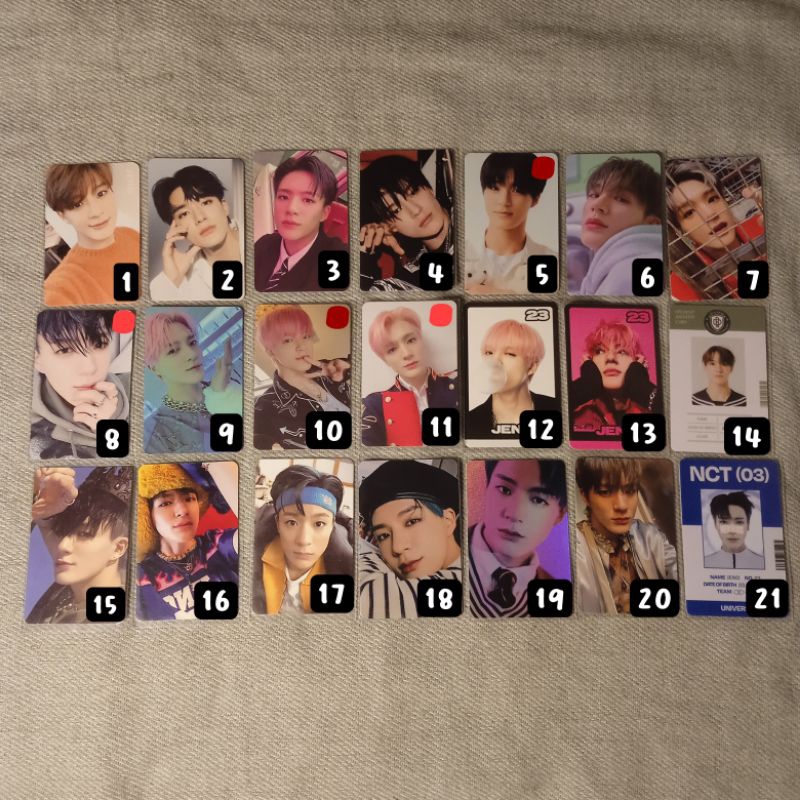 Jual Photocard PC Jeno NCT Dream Official Album Non album bene pob ...