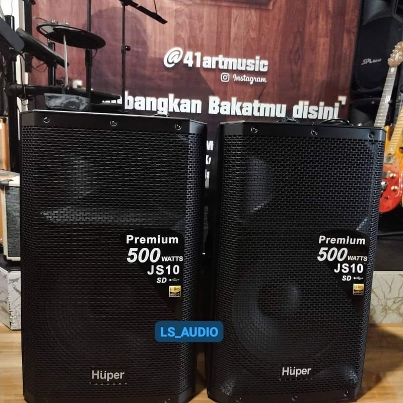Jual speaker aktif huper premium js10 500 watt huper js10 original ...
