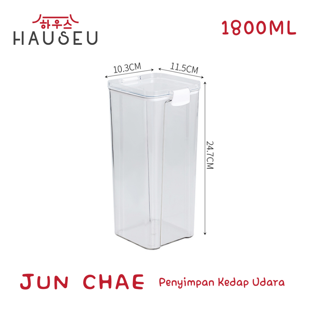 Jual 【HAUSEU】JUN CHAE Toples Simpan Kopi Teh Kedap Udara Penyimpanan ...