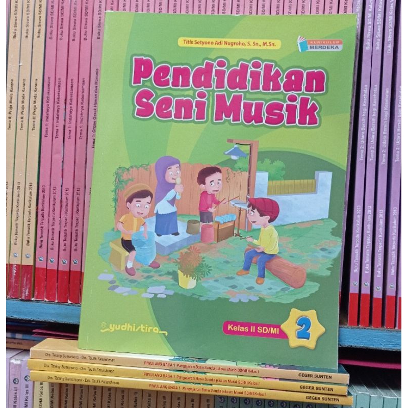 Jual BUKU PENDIDIKAN SENI MUSIK KELAS 2 SD/MI KURIKULUM MERDEKA PENERBIT YUDISTIRA | Shopee ...