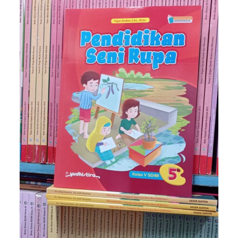 Jual BUKU PENDIDIKAN SENI RUPA KELAS 5 SD/MI KURIKULUM MERDEKA PENERBIT YUDISTIRA | Shopee Indonesia