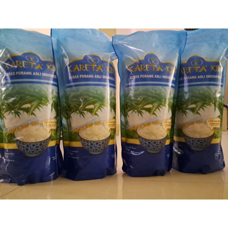 Jual Beras Porang Rendah Gula Karetakin 4 x 1Kg | Shopee Indonesia