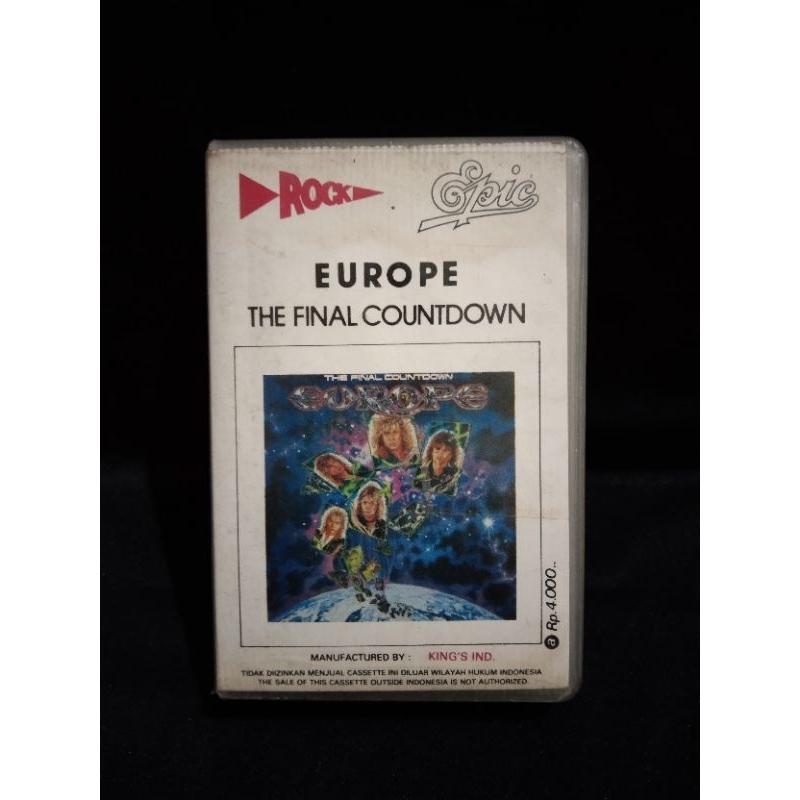 Jual kaset Europe album The Final Countdown | Shopee Indonesia