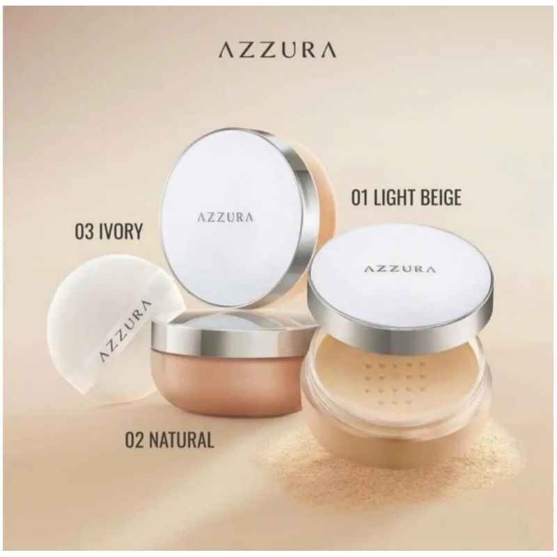 Jual AZZURA Loose Powder 30g | Shopee Indonesia