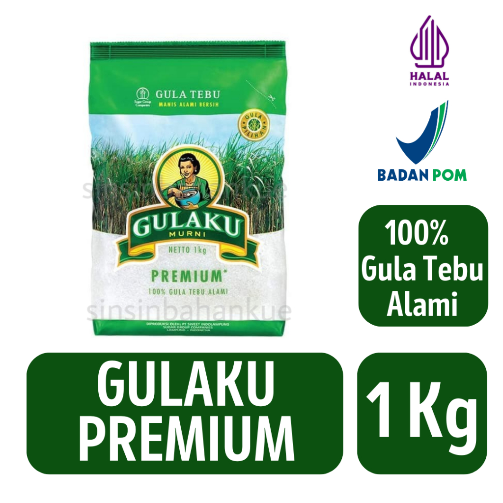 Jual Gula Pasir Gulaku Premium [1Kg] | Shopee Indonesia