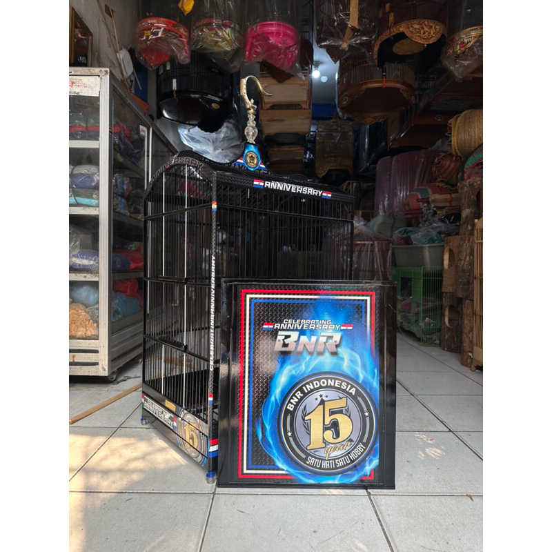 Jual SANGKAR KOTAK BNR DEKAL 15th no.2 | Shopee Indonesia
