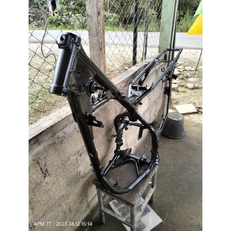 Jual rangka crf150l original copotan-frame honda crf 150 l | Shopee ...
