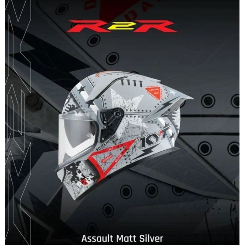 Jual HELM KYT R2R PRO ASSAULT | Shopee Indonesia