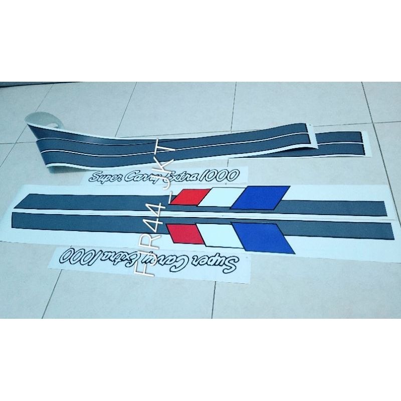 Jual Sticker stiker list body suzuki super carry 1000 minibus/ stiker ...