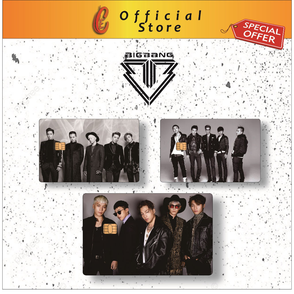 Jual CEO Card Design - SKIN CARD ATM / STICKER ATM BIGBANG EDITION ...