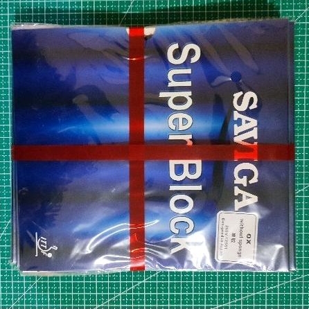 Jual SAVIGA Super Block Ox karet bintik bertahan panjang superblock dawei | Shopee Indonesia
