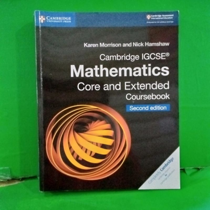 Jual Buku Cambridge Igcse Mathematics Core And Extended Coursebook Second Edition Shopee Indonesia