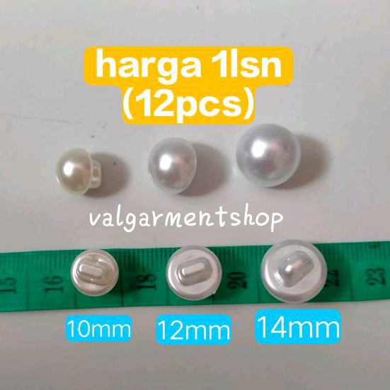 Jual KANCING JAMUR MUTIARA IMPORT HARGA 1LUSIN KUALITAS PREMIUM KANCING ...