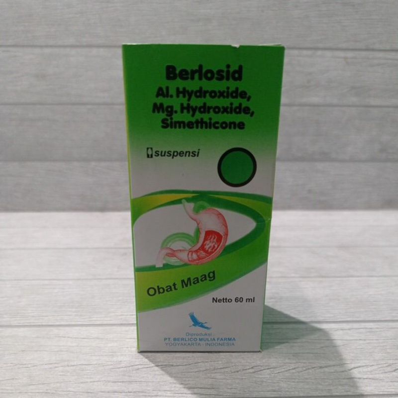 Jual Berlosid Suspensi 60ml (obat maag) | Shopee Indonesia