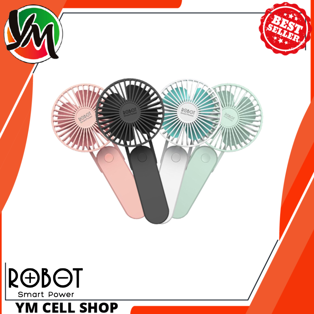 Jual KIPAS ROBOT RT-BF11 Portable Fan, Powerbank 2000mAh Mini Fan Kipas ...