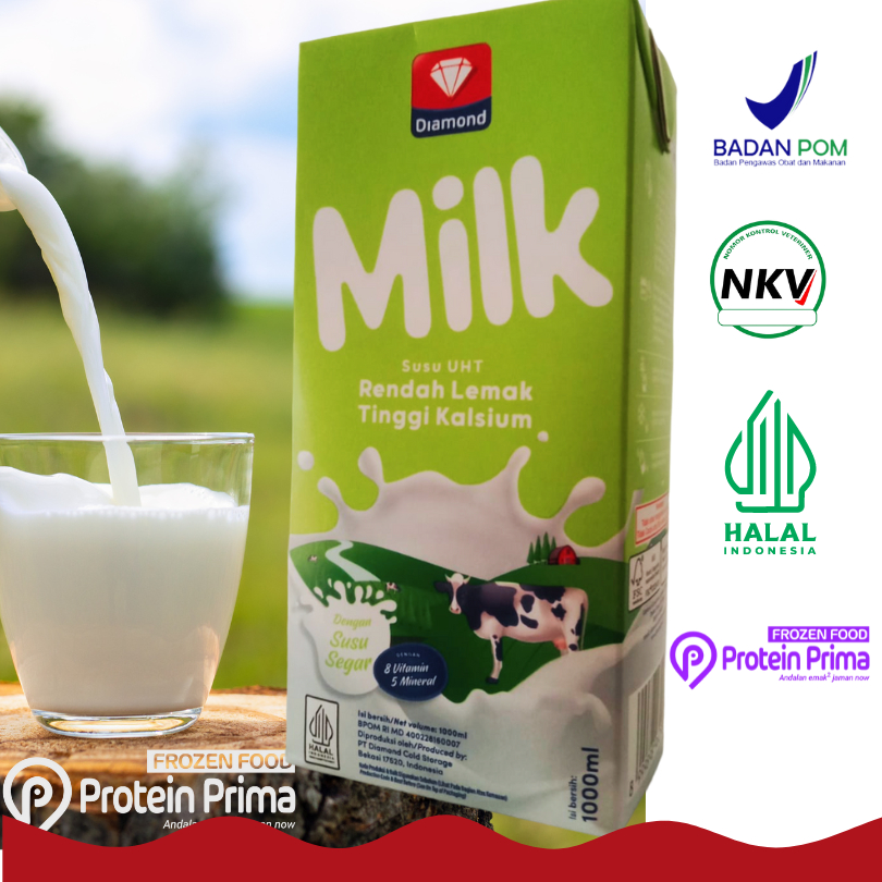 Jual Susu UHT DIAMOND Full Cream Susu UHT Chocolate Susu UHT Strawberry Susu UHT Diamond Milk 1 ...