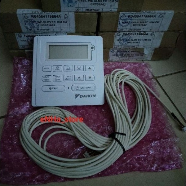 Jual Remot AC Werred Daikin BRC51A62 | Shopee Indonesia