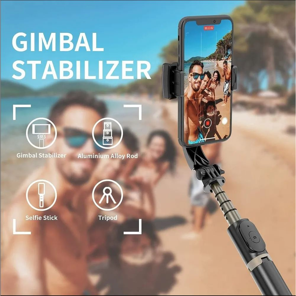 Jual Q08 Gimbal Stabilizer Handphone Gimbal Hp Stabilizer Tongsis Hp ...