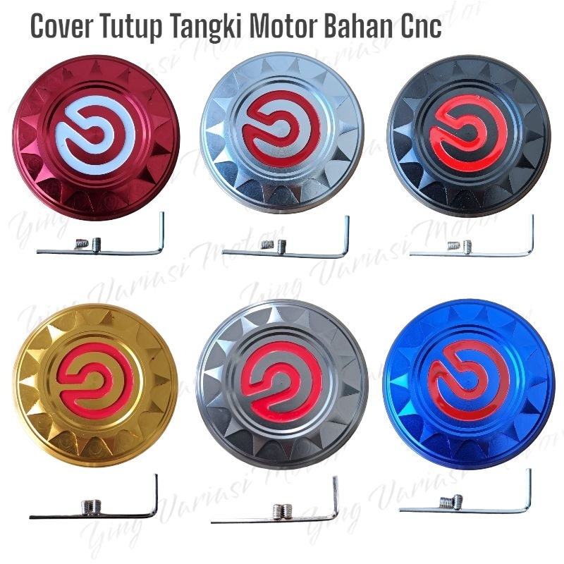 Jual Cover Tutup Tangki Full Warna CNC Universal Bebek Matic Mio Vario ...
