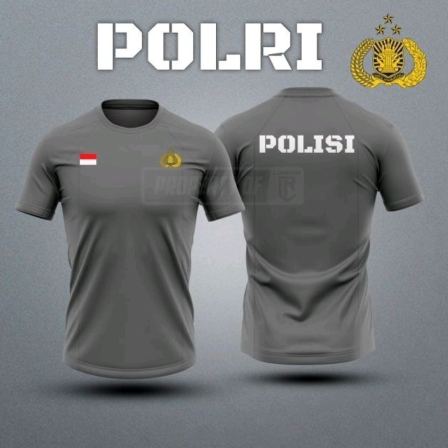 Jual BAJU DALAM PDL POLISI/ KAOS ABU POLRI / BAJU DALAM PDL POLRI ...