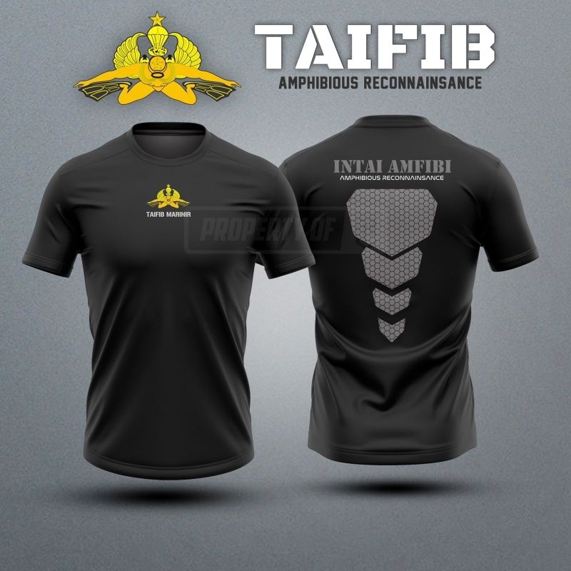 Jual BAJU TAIFIB MARINIR / KAOS JERSEY MARINIR TAIFIB PENGINTAI AMFIBI ...