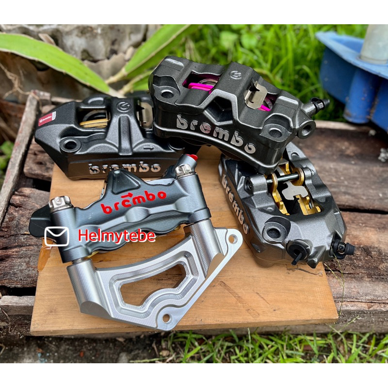 Jual Breket kaliper brembo Pict 100 PNP skok MP Tiger disc 300 320 ...
