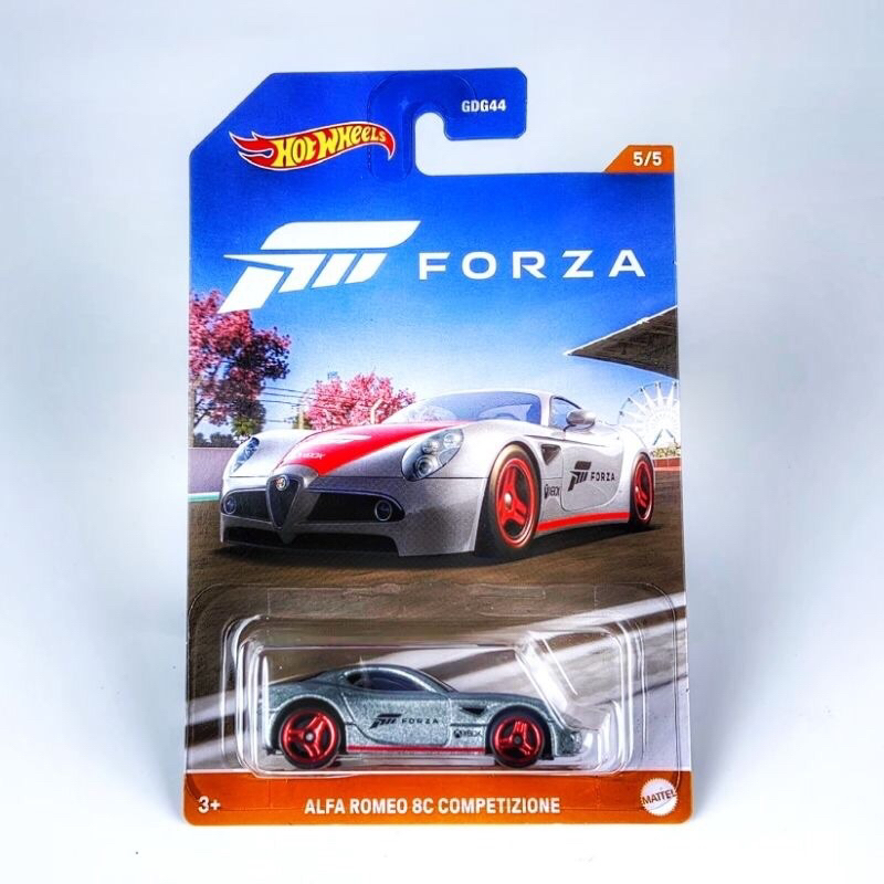 Jual Hot Wheels Alfa Romeo 8C COMPETIZIONE FORZA Series [SILVER ...