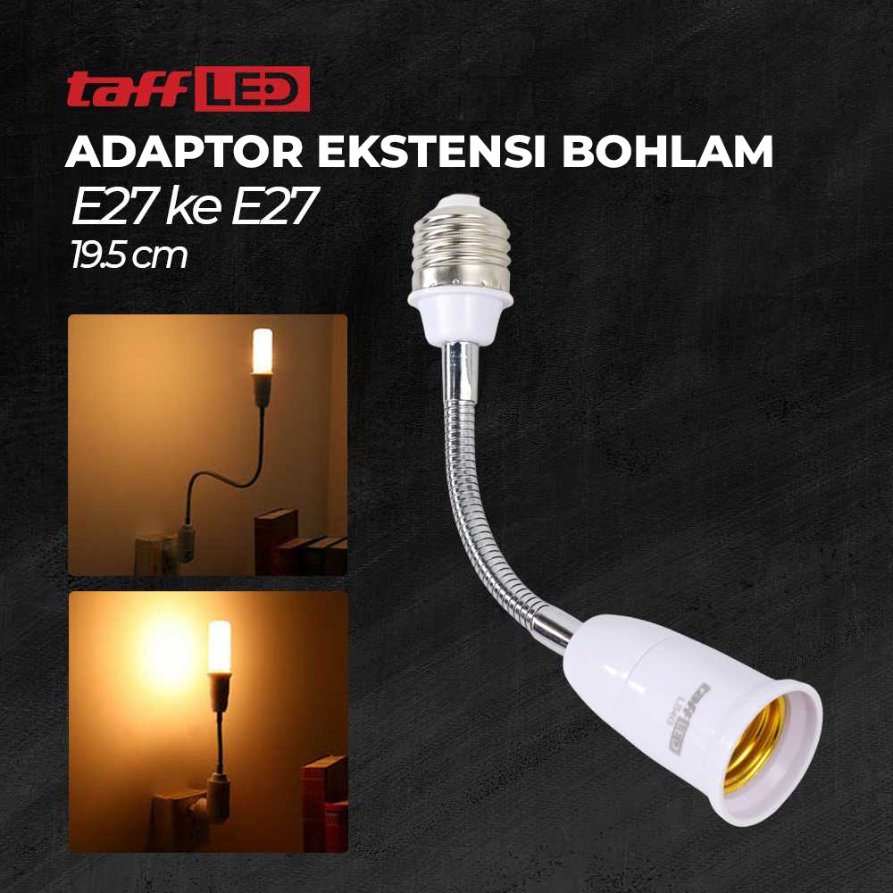 Jual Fitting Lampu Bohlam LED Adjustable 19.5cm E27 - LS4G | Shopee ...