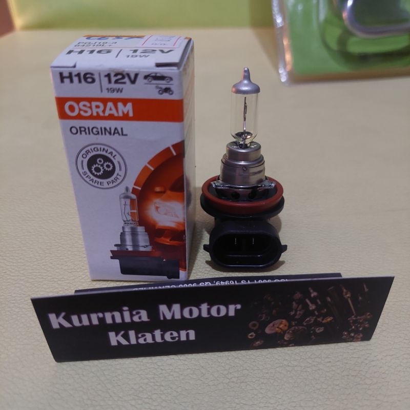 Jual Bohlam Lampu Halogen H16 Osram 12V 19 Watt | Shopee Indonesia