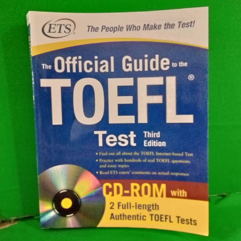 Jual Buku official guide TOEFL test thrid edition | Shopee Indonesia