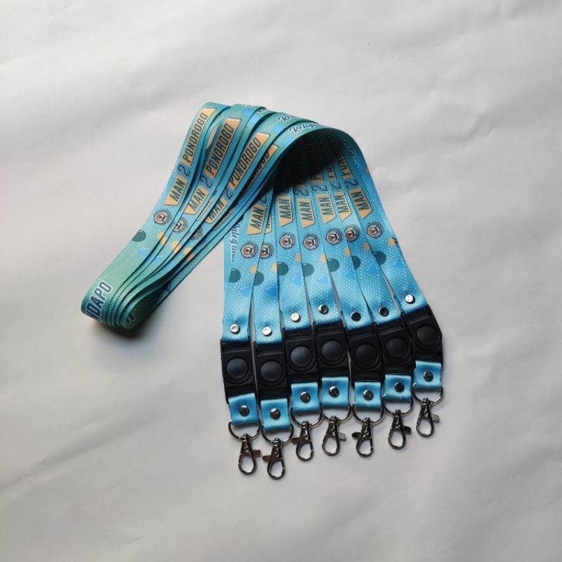 Jual Tali ID CARD Custom / LANYARD CUSTOM | Shopee Indonesia
