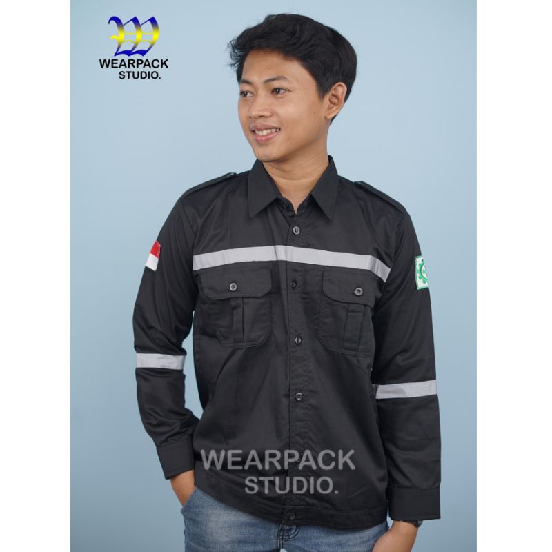 Jual Wearpack Safety atasan seragam kerja proyek Coverall Katelpak PDH ...