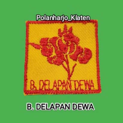 Jual Tanda Regu Pramuka Putri Delapan Dewa / Tanda Regu Pramuka Delapan ...