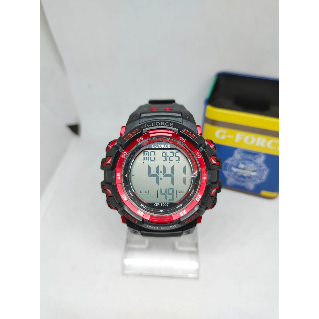 Jual !! BEST SELLER !! JAM TANGAN PRIA SPORT G-FORCE WATER RESISTANT ...