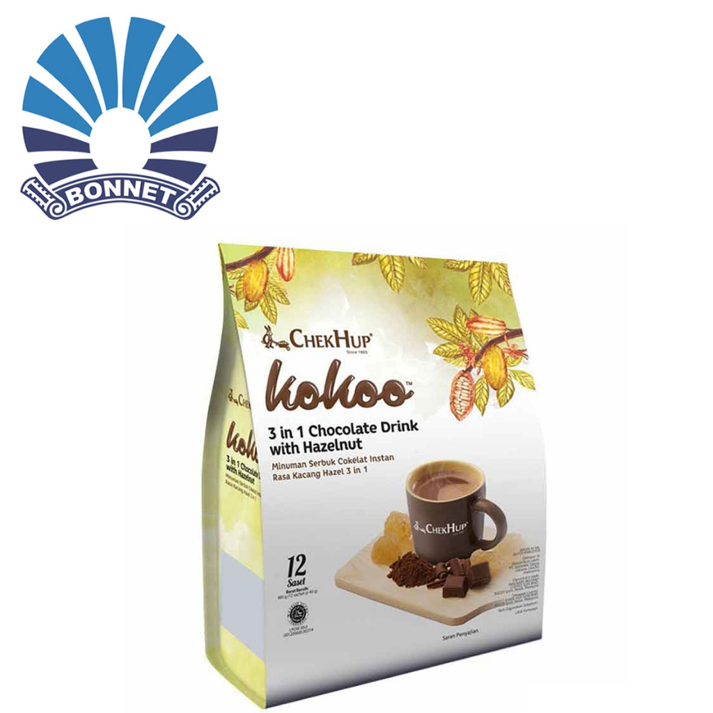 Jual ChekHup Kokoo 3 in 1 Chocolate Drink With Hazelnut 9555385800086 ...