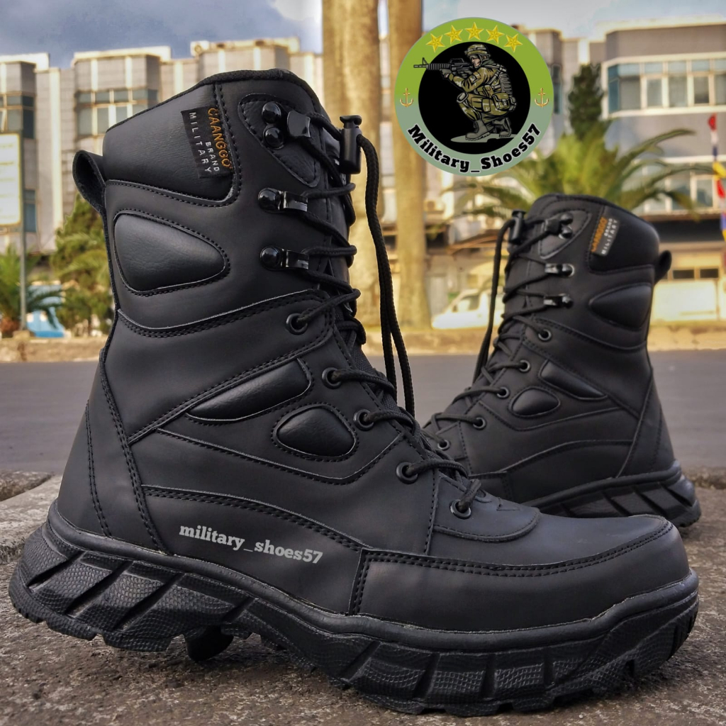 Jual Sepatu Pdl TNI Polri satpam damkar sepatu pdl scurity tactical ...
