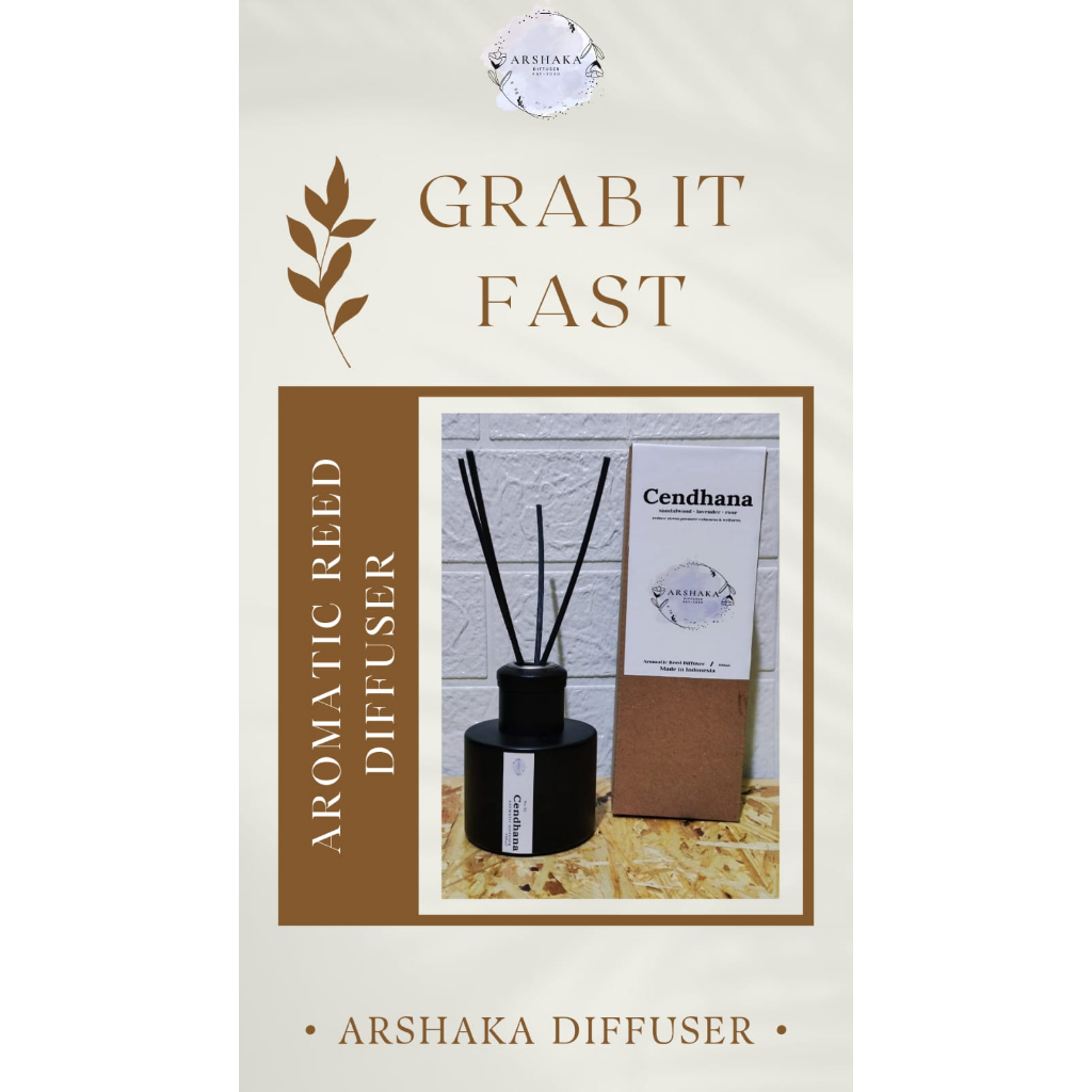 Jual Pengharum Kamar Aromaterapi 100ml Reed Difuser Brand Premium ...