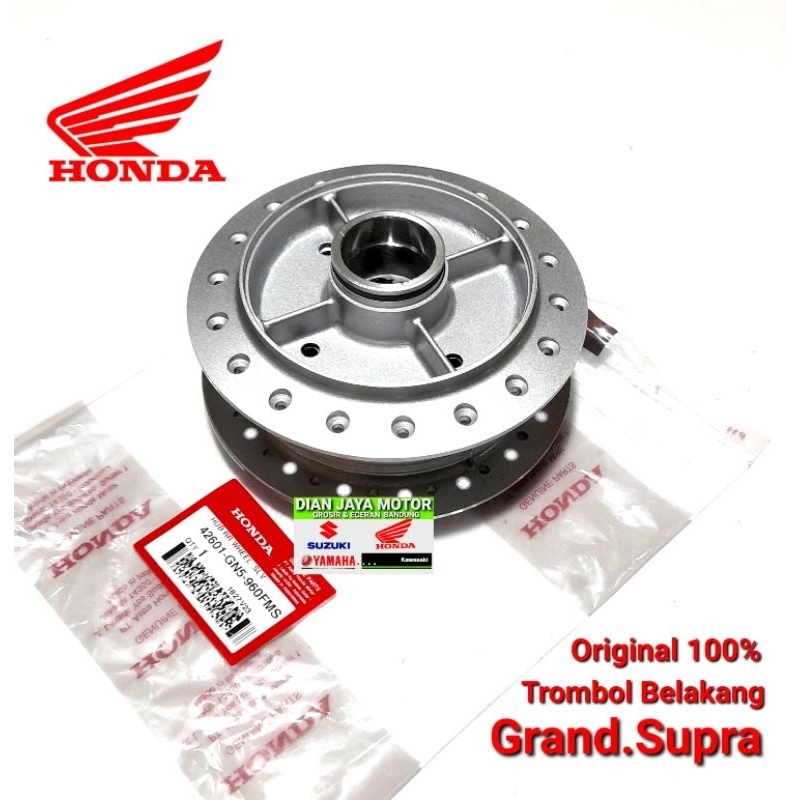 Jual Trombol Belakang AHM GN5 Warna Silver Honda Grand Supra X Supra ...