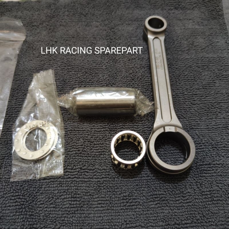Jual Stang setang seher/piston titanium LHK panjang 126,5 big pin 26 ...