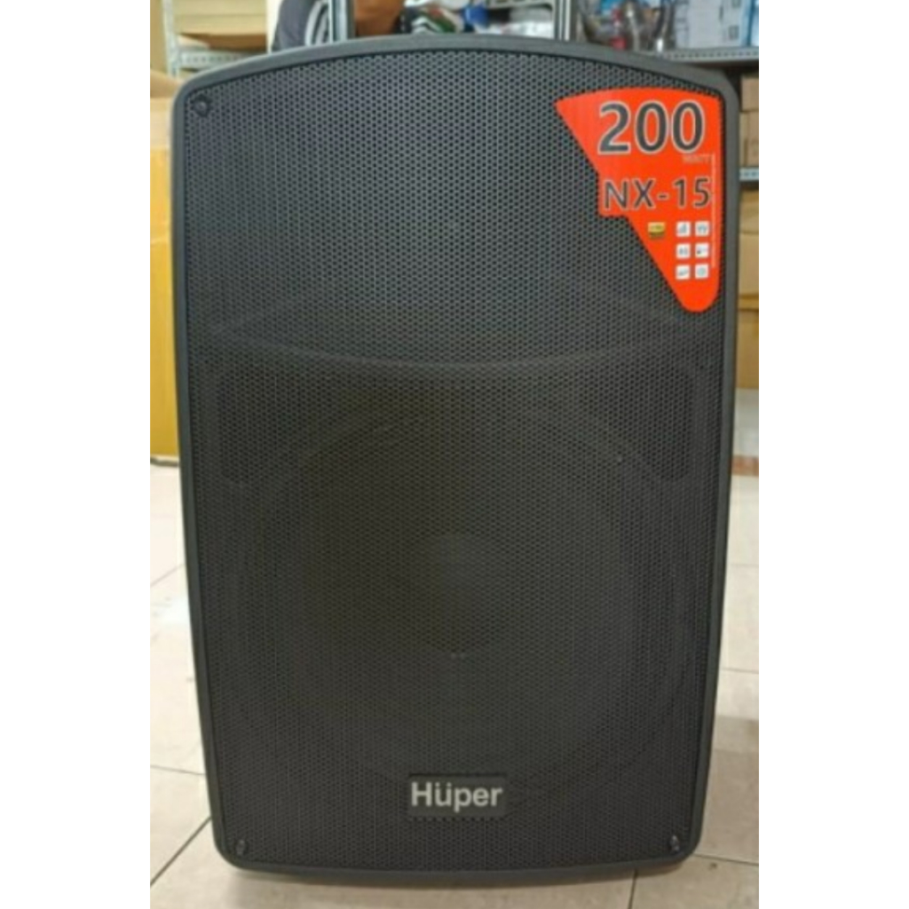 Jual Huper Nx15 speaker portable wireless Huper Nx 15 original 15 inch ...